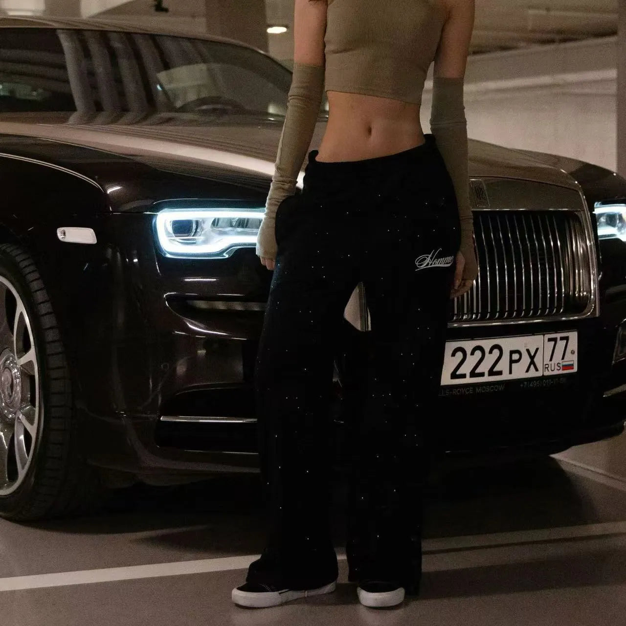 Unisex Rhinestone Hoodie – NuFresca